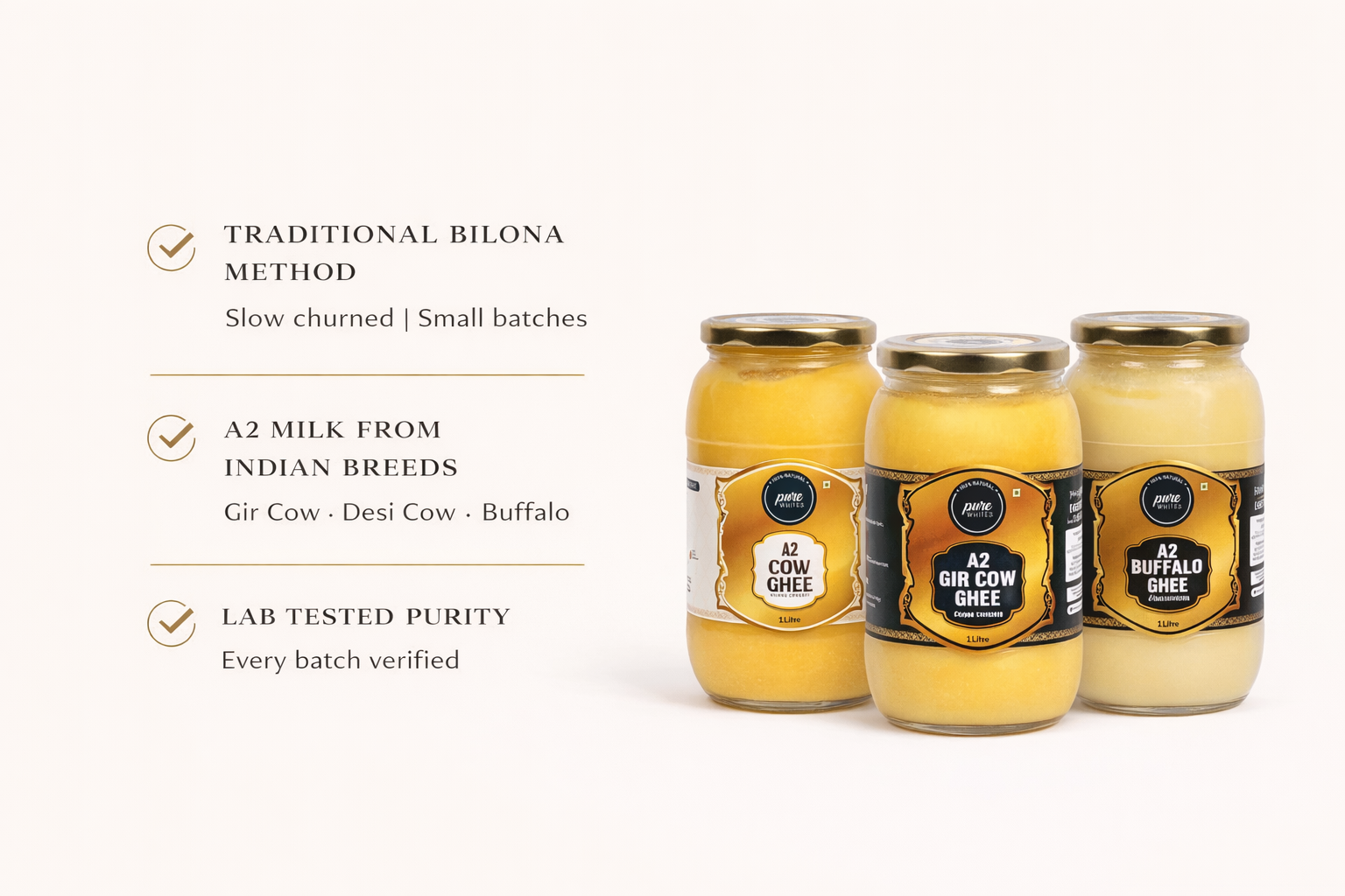 Ghee - Pure Whites